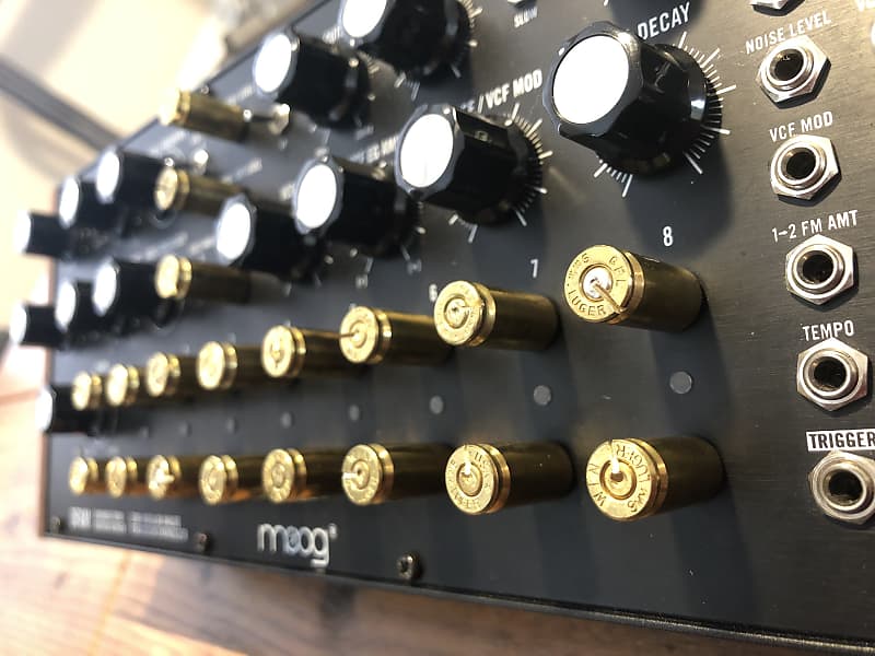 Moog DFAM '2A TTP Edition' Knob Set (Classic Brass) | Reverb