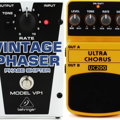 Behringer UC200 Ultra Chorus Pedal (3-pack) Bundle | Reverb