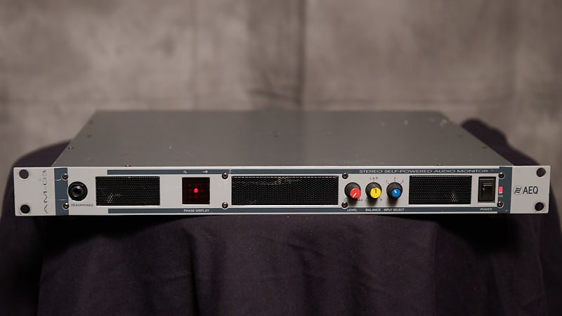 AEQ AEQ AM-03 Stereo Self Powered Audio Monitor | Reverb
