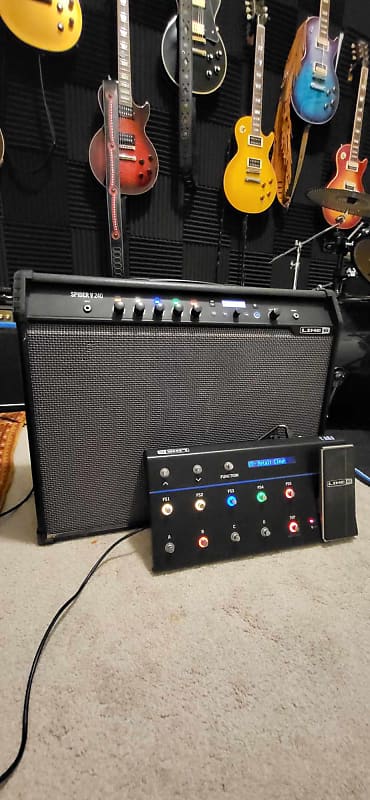 Line 6 spider v 240 mk2 combo amp AND Line 6 FBV Pro Foot | Reverb