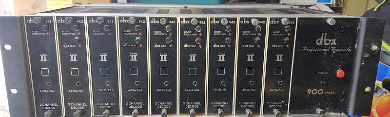 DBX series 900 Rack with 941 and 942 noise reduction units #1 | Reverb