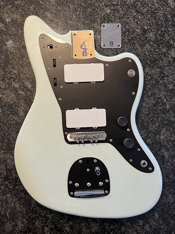 Custom Loaded Jazzmaster Body (Squier by Fender, Dunable, | Reverb