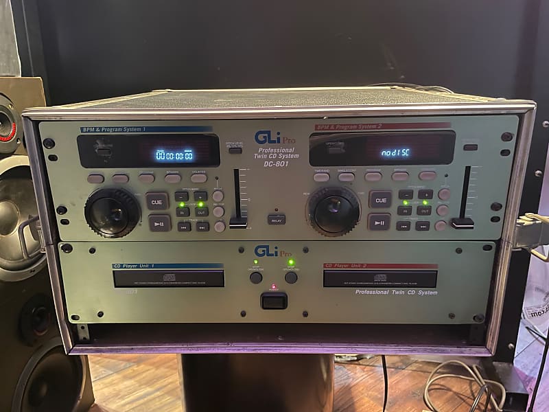 GLi Pro DC-801 Professional Twin CD System | Reverb