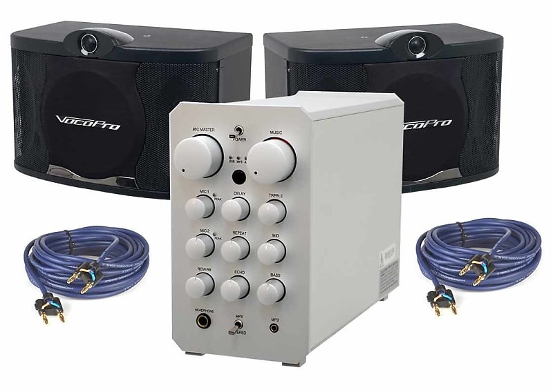 VocoPro Pro Digital Karaoke Mixing Amplifier & Speaker | Reverb