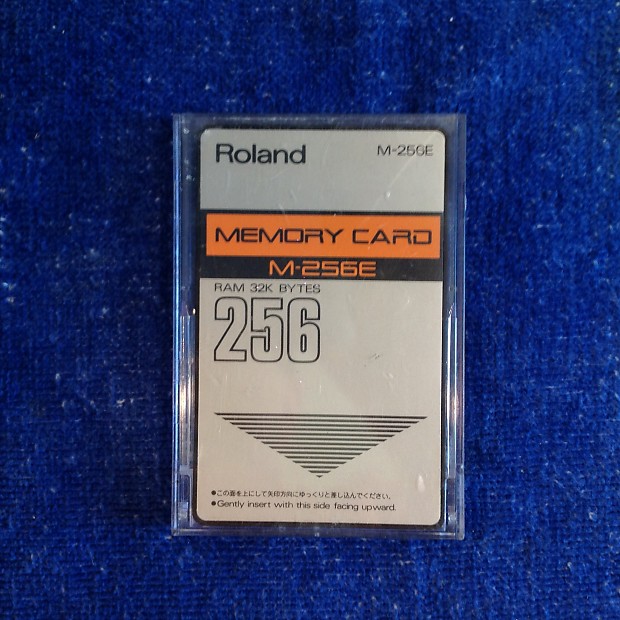Roland M256E RAM Memory Card for JD-800, R8 and many more. • | Reverb