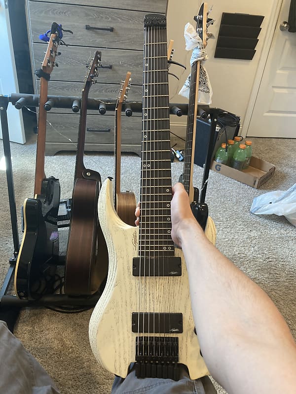 Legator Ghost Performance 8 White Ash Headless 8 String | Reverb
