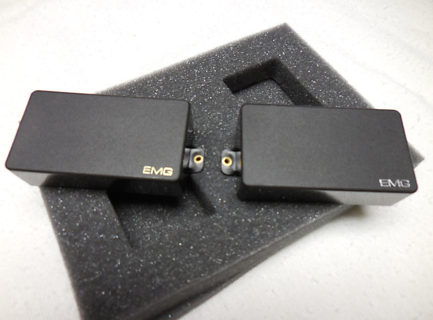 EMG 81 85 Set Black Active Humbucker Pickups Zakk Wylde ZW | Reverb UK