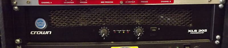 Crown XLS 202 Power Amp 200w | Reverb