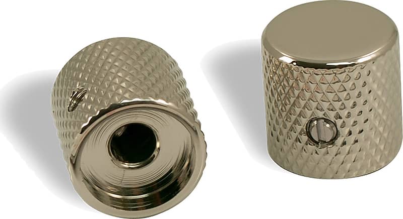 WD Brass Barrel Knob Set Of 2 With 1/4 in. Internal Diameter | Reverb