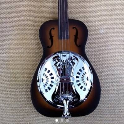 Gibson Fretless Dobro Bass 1995 - Sunburst | Reverb