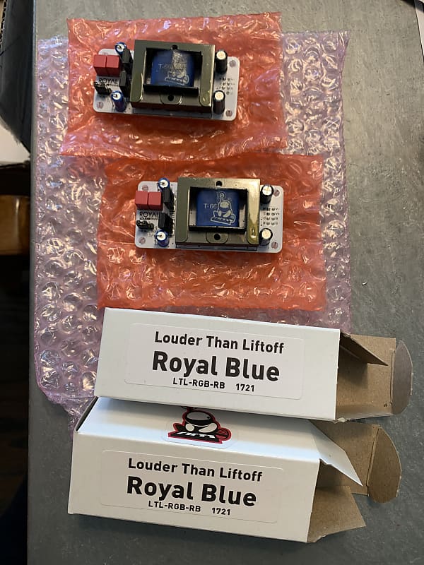 Louder Than Liftoff Royal blue colour 2022 | Reverb Louder Than Liftoff Royal blue colour 2022 | Reverb