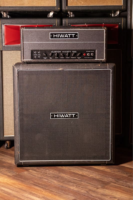 Hiwatt DR103 Half Stack 1970s Black | Reverb