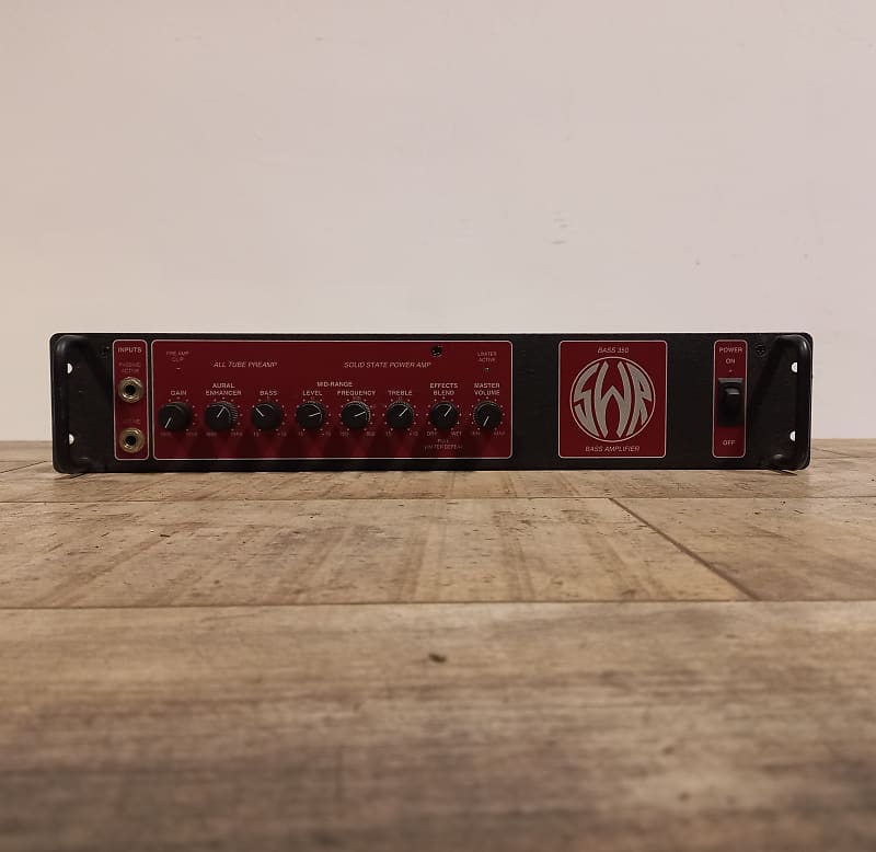 SWR Bass Burgundy 350 bass head amp 1993-1994 USA | Reverb