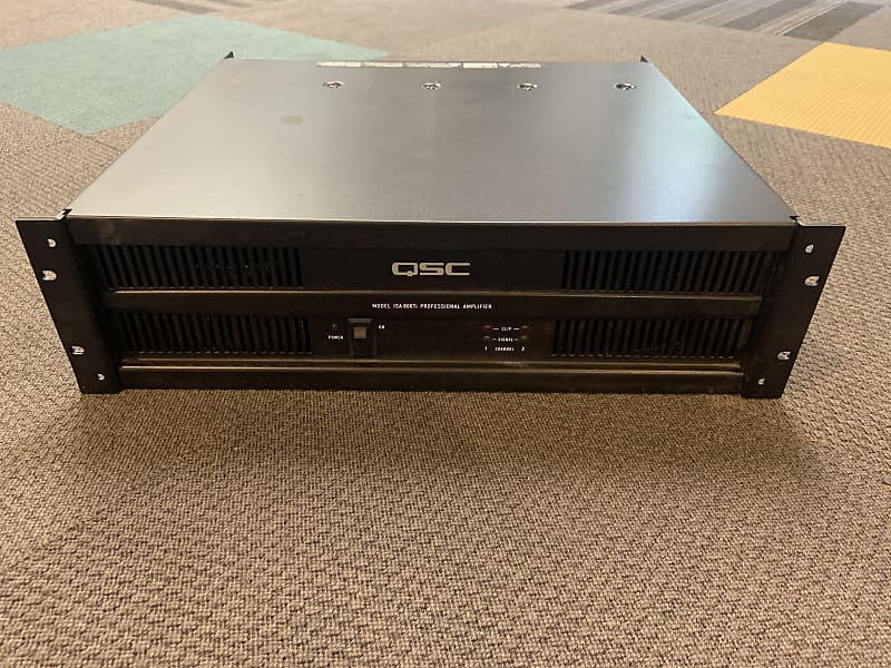 QSC ISA800ti Commercial Power Amp w/70V Transformer | Reverb