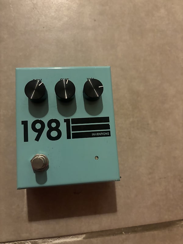 1981 DRV overdrive Light Blue 1981 Innovations - Blue | Reverb