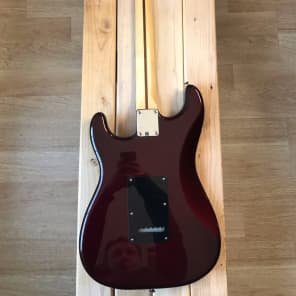 Fender Stratocaster Wine Red HH MIM | Reverb