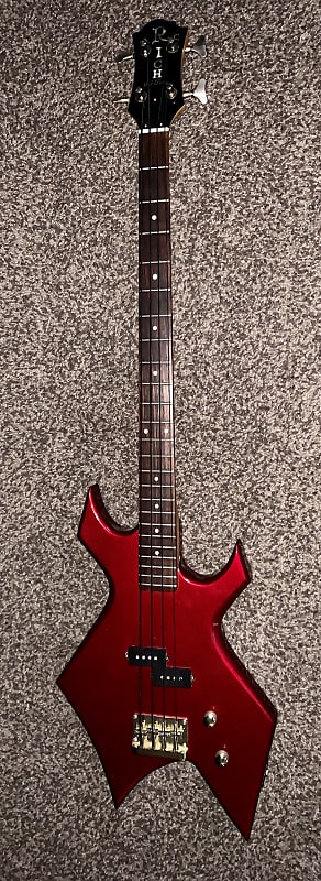 Vintage 1980’s B.C. Rich warlock nj series electric bass | Reverb