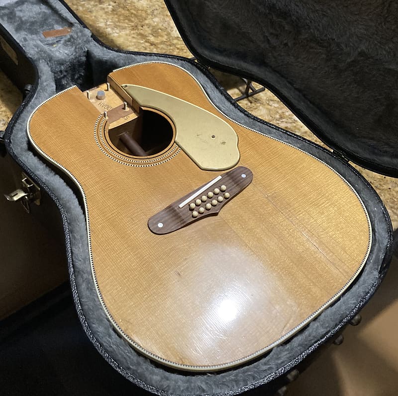 Fender Shenandoah 12 String Acoustic Body 1965 - Natural w/ | Reverb