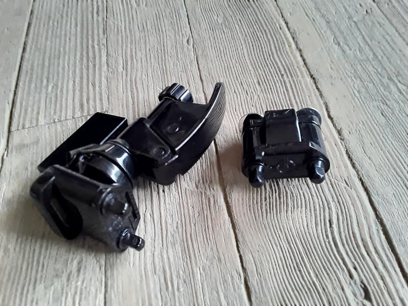 Dunnet Deluxe (Black) Swivel Snare Throw Off Strainer & Butt | Reverb