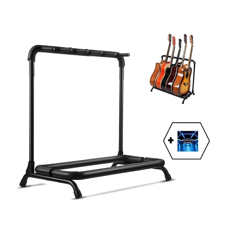Stands Multiple Guitar Holders 5 Guitar Stand Stage Display | Reverb