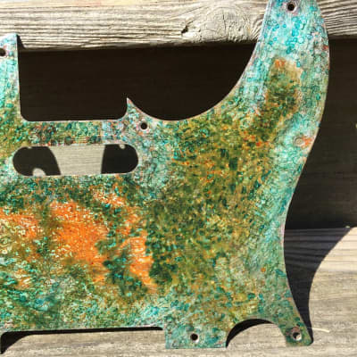 Rusted Relics Tele pickguard, with great patina and | Reverb Canada