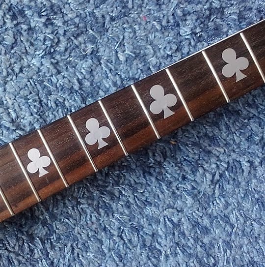 Fret Markers Inlays Trebol Clover Silver Stickers Inlays | Reverb