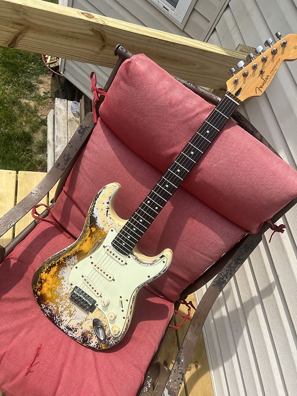 Custom made Stratocaster Vintage style | Reverb