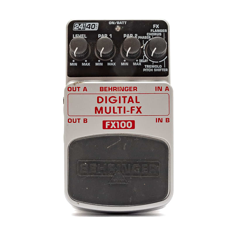 Behringer - FX100 - Digital Multi-FX Pedal - x1131 - USED | Reverb