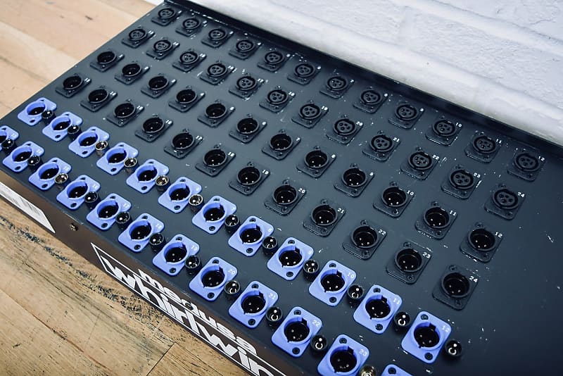 Whirlwind SB24T11G - 24 Input, 48 Output Passive Mic Splitter | Reverb