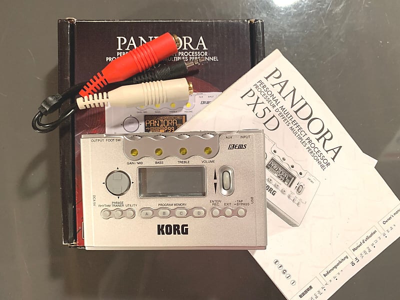 Korg PX5D Pandora Portable Multi-Effects Processor px 5d -- | Reverb