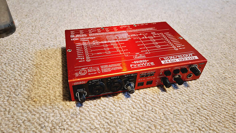 Edirol FA-101 24bit 192kHz Audio Capture Firewire / MIDI | Reverb