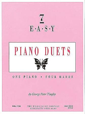 Seven Easy Piano Duets Willis Music | Reverb