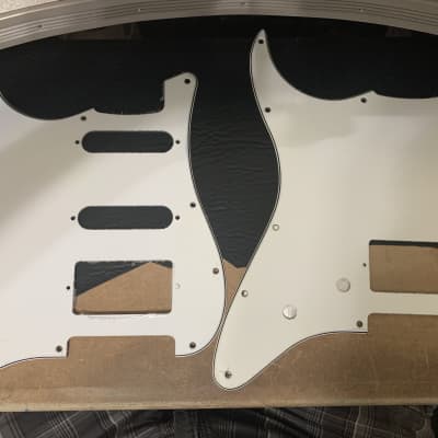 2 Left, Lefty Warmoth Stratocaster Pickguards H/S/S & H, | Reverb