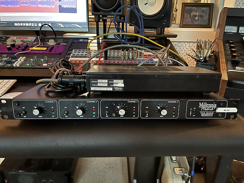 Millennia Media Quad 4 Channel Preamp 1994 | Reverb