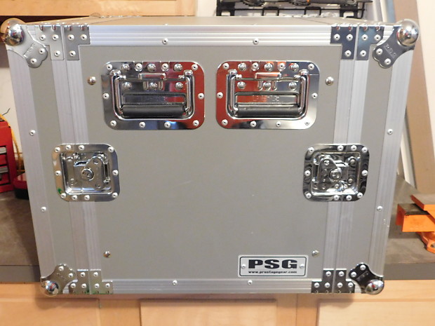 Pro Stage Gear 10space amp rack case Grey | Reverb