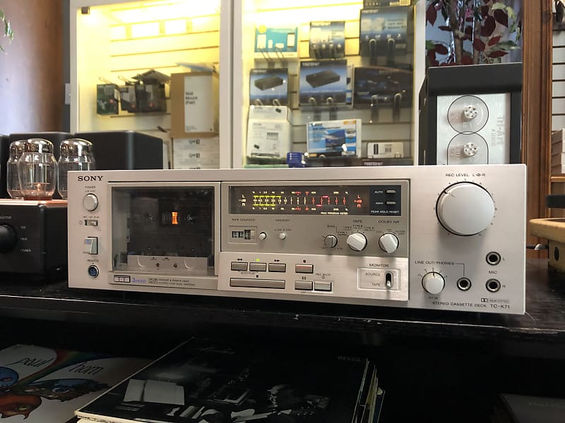 Sony TC-K71 3-Head Stereo Cassette Deck (1980-1982) | Reverb