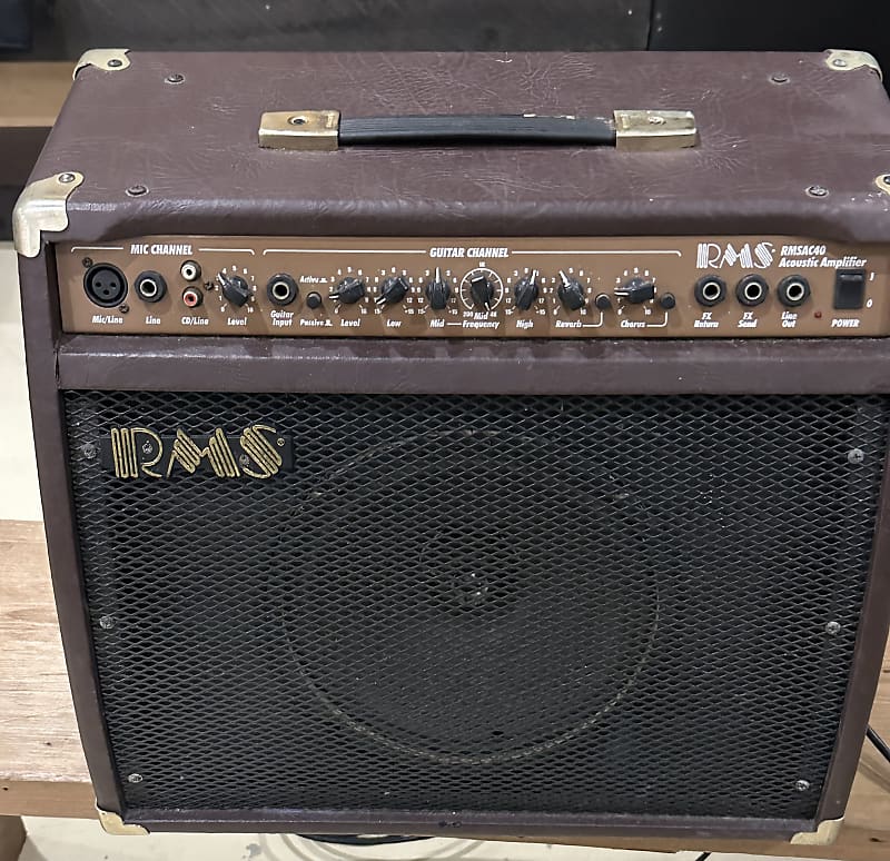 RMS Acoustic Amp AC40 2010s - Brown | Reverb