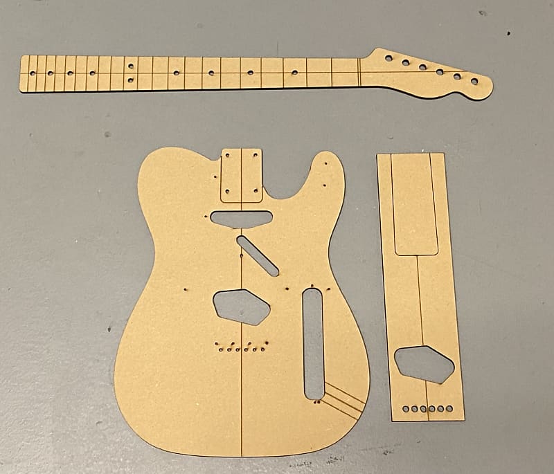 Guitar Building Templates Telecaster Template Luthier Tool | Reverb