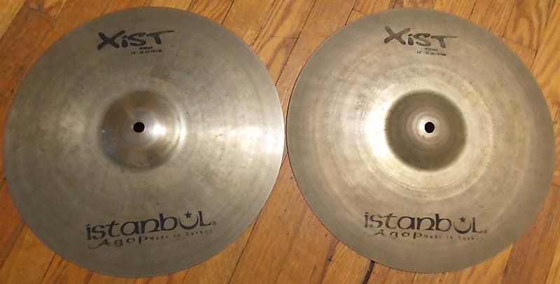 Istanbul Agop Xist Brilliant 14" Hi-hat pair cymbal set | Reverb