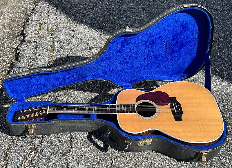 1991 Martin J12-40 12 String Jumbo Acoustic/Electric Guitar | Reverb