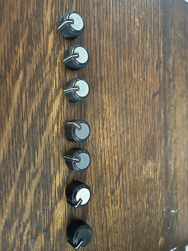 Peavey Amps 80s knob set 7 knobs | Reverb