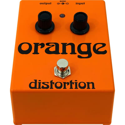 Orange Distortion Pedal | Reverb