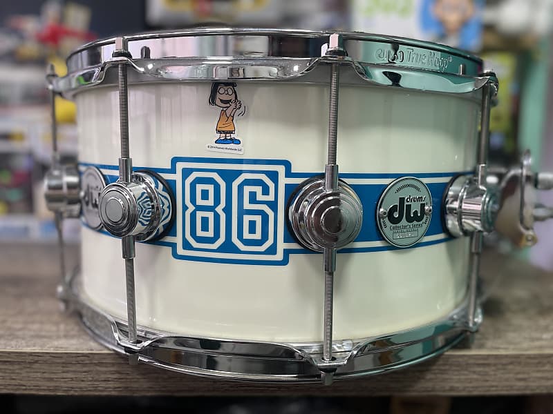 DW Collectors Custom 14x7 Cherry/Mahogany Snare | Reverb