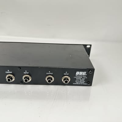 BBE 362 Sonic Maximizer Rack Mountable Sound Processor | Reverb