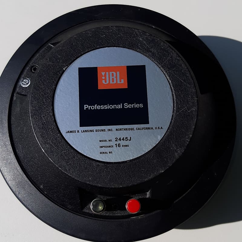 JBL 2445J Black | Reverb