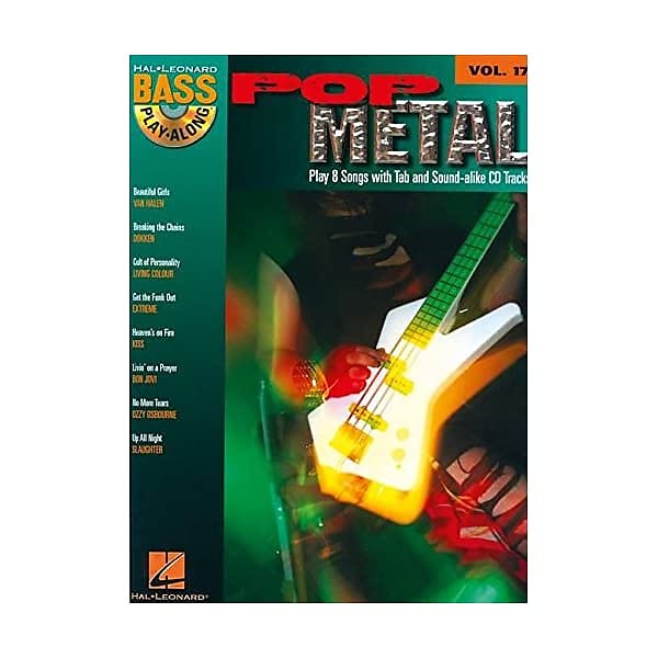 Pop Metal: Bass Play-Along Volume 17 Hal Leonard Corp. | Reverb UK