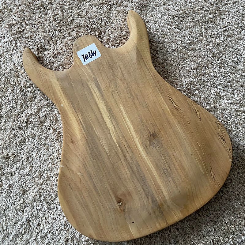 Unfinished Alder Wood Guitar Custom Body DIY Project | Reverb