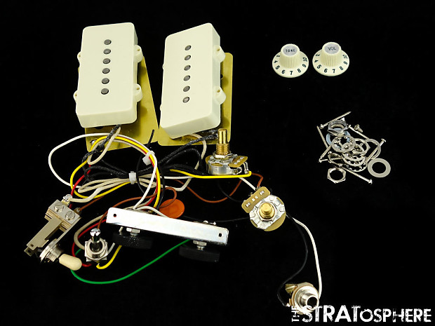 Fender Troy Van Leeuwen Jazzmaster PICKUPS POTS KNOBS & | Reverb