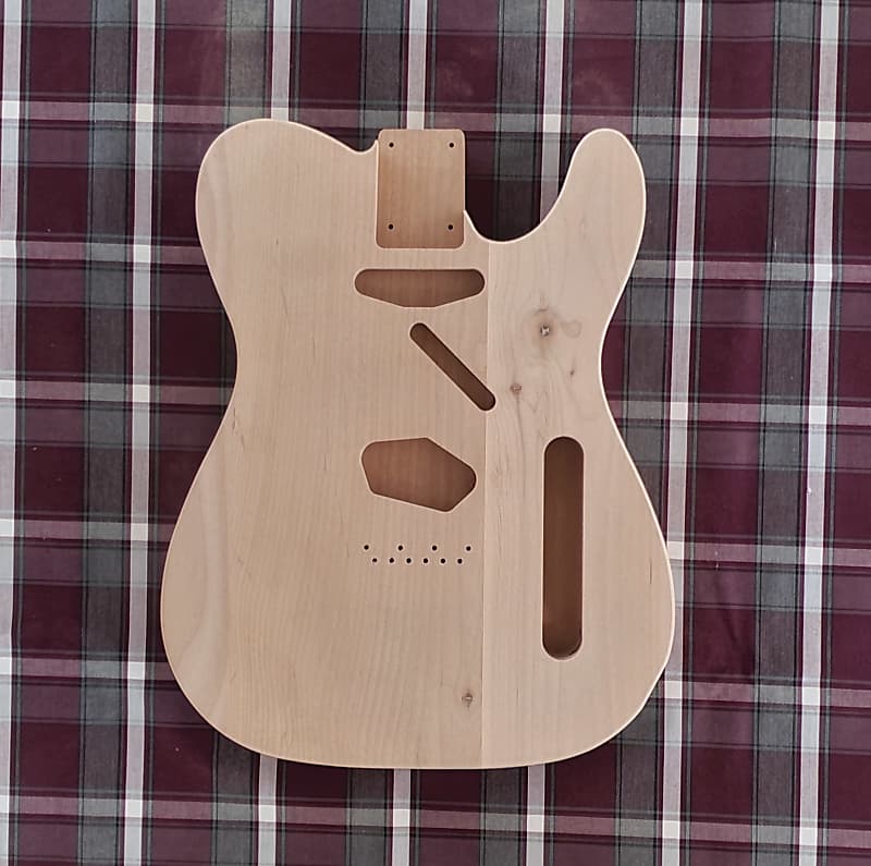 Woodtech Routing Paint Grade Alder Telecaster Body - | Reverb