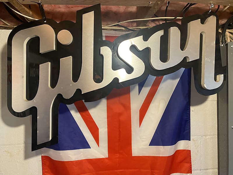 Gibson Retail Shop Sign | Reverb